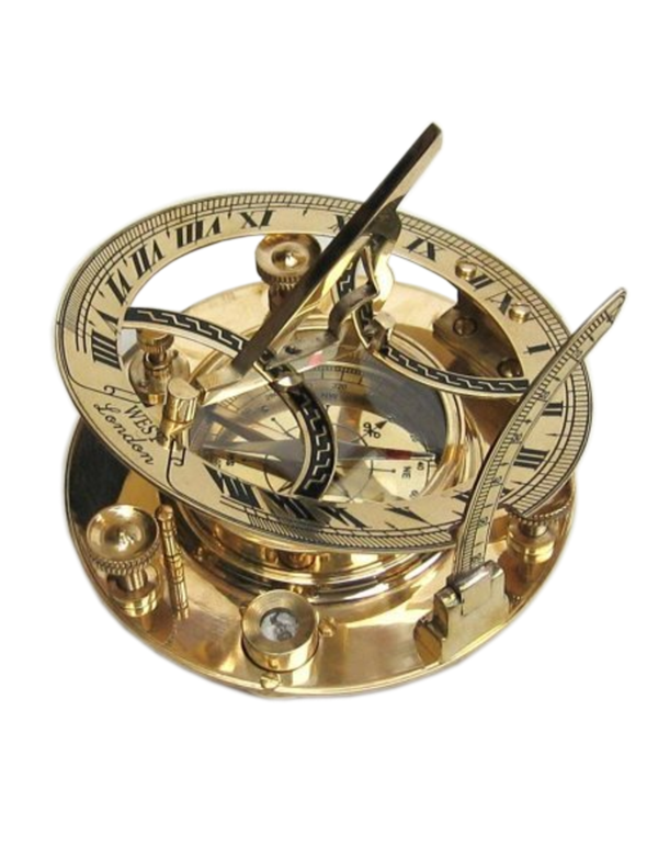 Cooper's Sundial Compass – Oceanus Brass